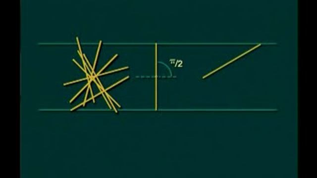 _Lecture 15. Buffon’s Needle or Pi from Breadsticks