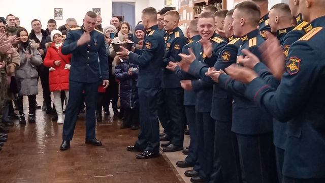 Шаповалов Егор. Прощание с казармой ДВОКУ, 23.12.2023 г.