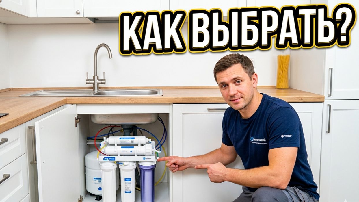 Как выбрать фильтр для воды под мойку: Пошаговый гид