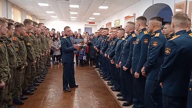 Дорожков Максимилиан. Прощание с казармой ДВОКУ, 23.12.2023 г.