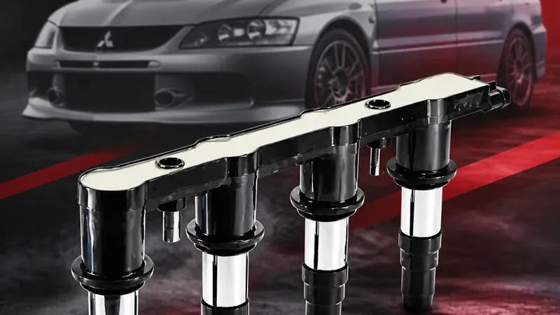 Mitsubishi lancer 9 Установка катушек зажигания от Nissan almera на каждый цилиндр
