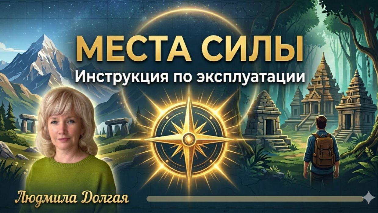 Места Силы: от выбора направления до глубокой со-настройки. Людмила Долгая