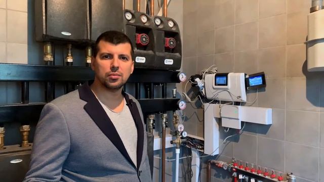 Монтаж системы отопления на объекте КП жедочи