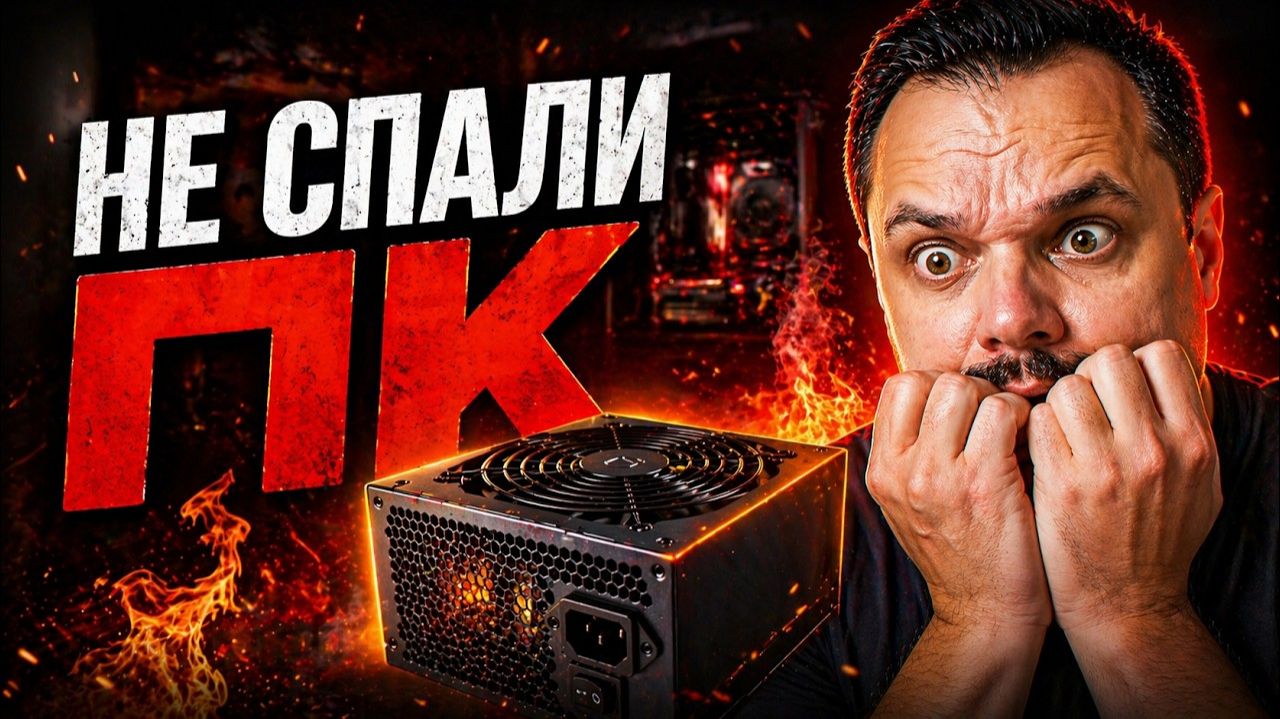 Почему сгорает ПК? Правда о блоках питания ⚠️ #пк #ремонтпк