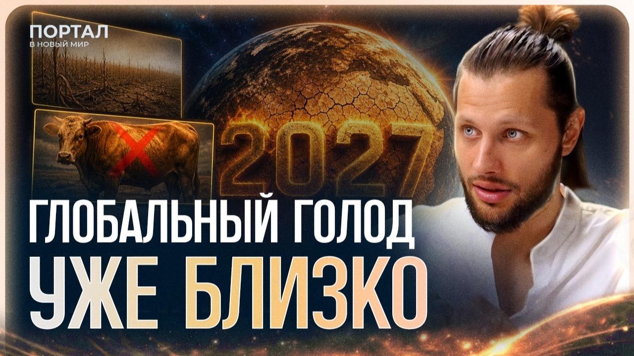 2027 – год всемирного ГОЛОДА. Неизбежный ЭТАП ПЕРЕХОДА, к которому многие не готовы