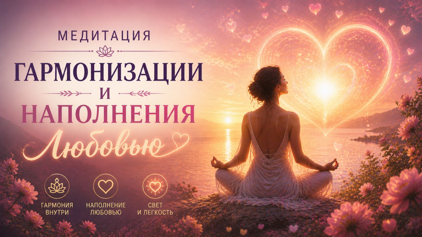 Медитация гармонизации и наполнения любовью