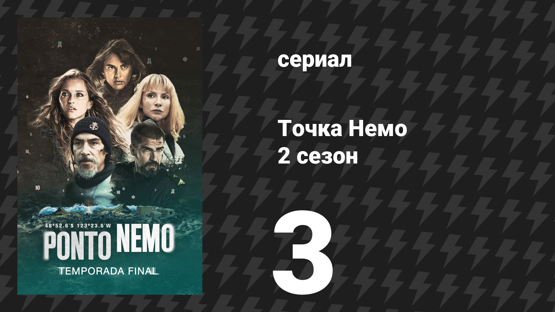 Точка Немо 2 сезон 3 серия «Бежать» (сериал, 2026)