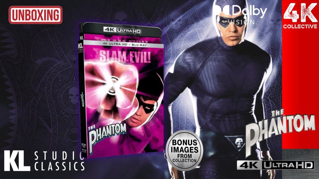 Распаковка Blu-ray диска KL Studio Classics "Фантом" в формате 4K UltraHD