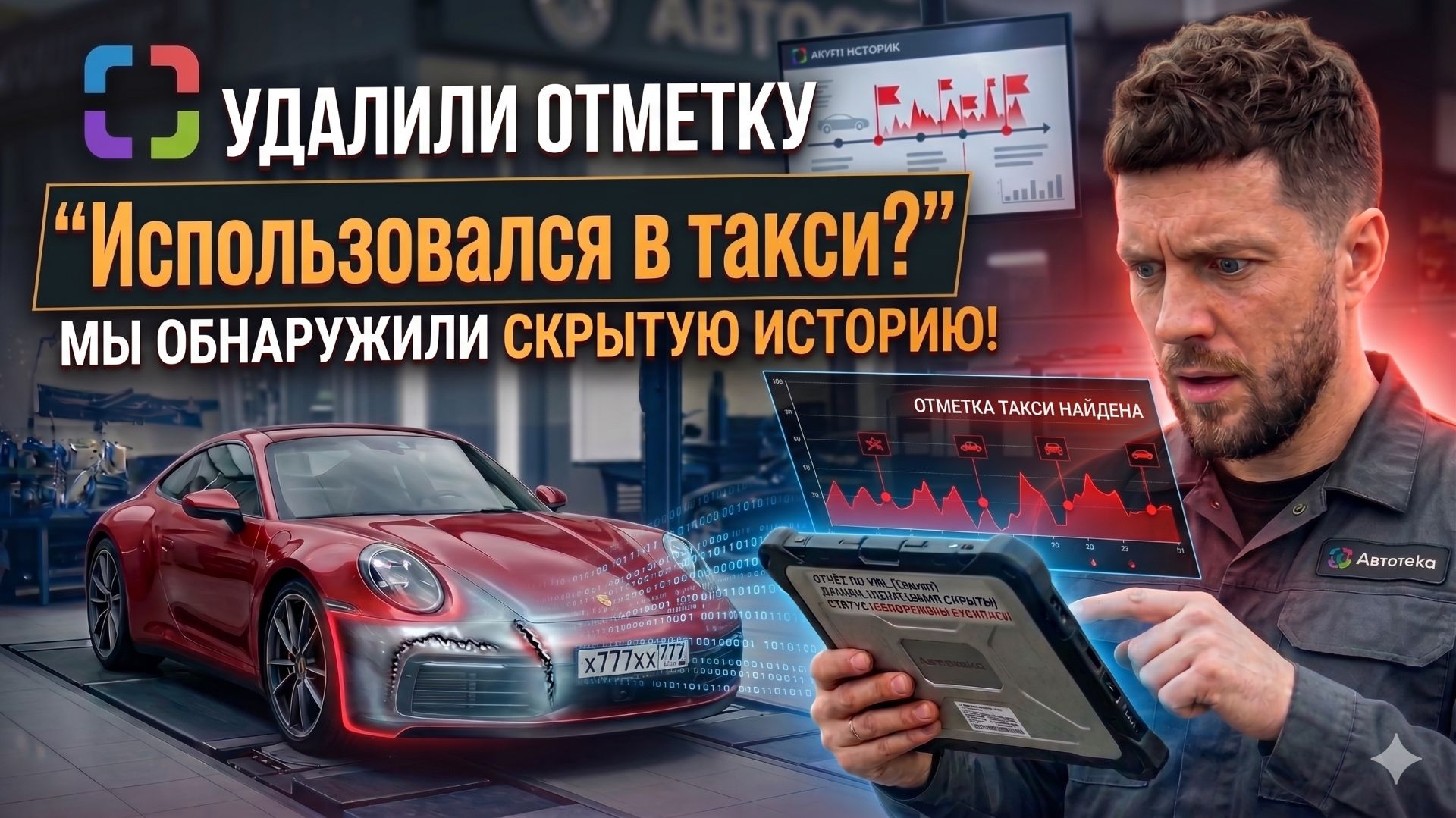 Убираем отметку использовался в такси ? Зелёная автотека / Как почистить автотеку? Чистка Автотеки!