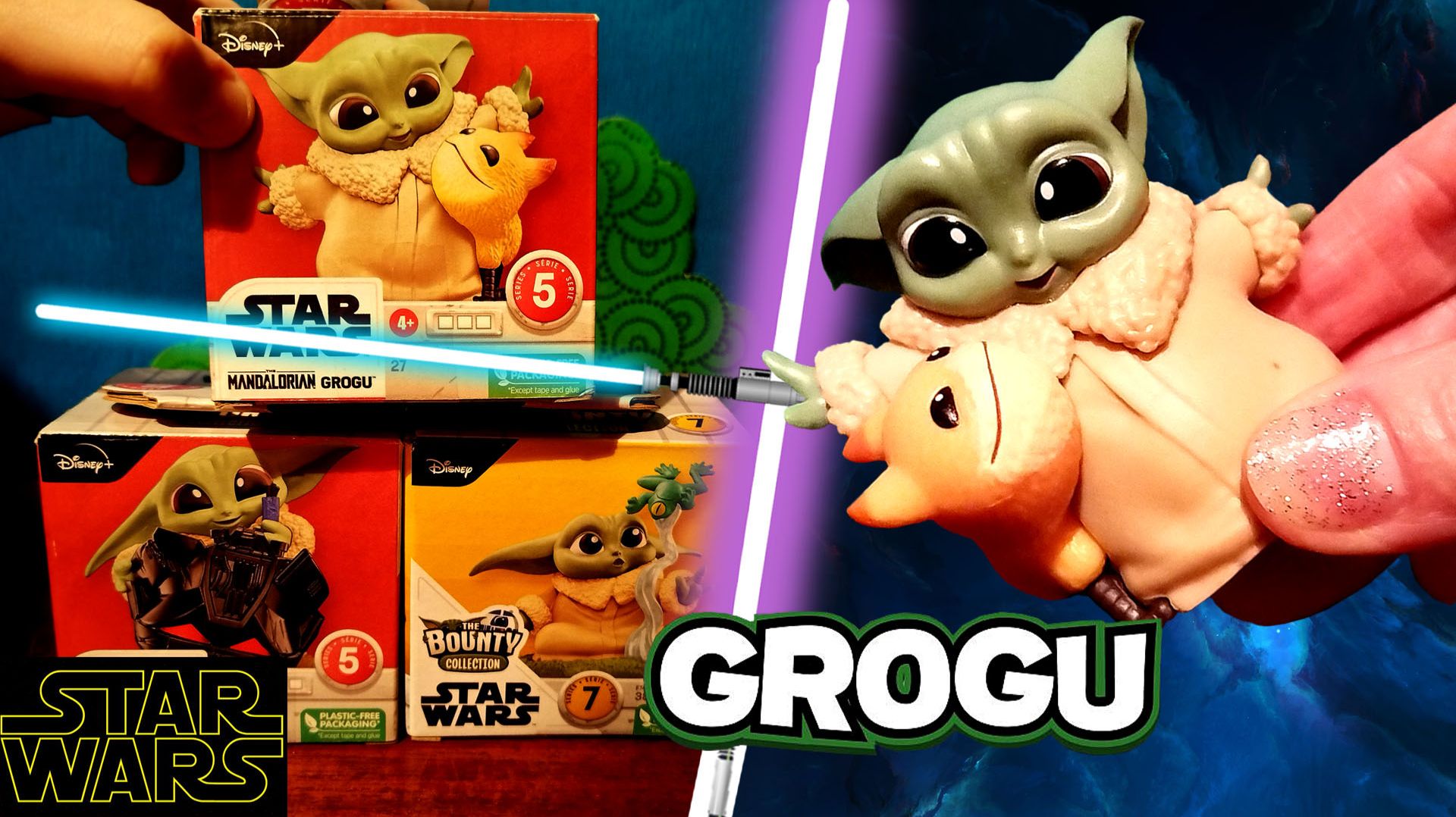 Грогу- игрушка STAR WARS. Распаковка и видеообзор