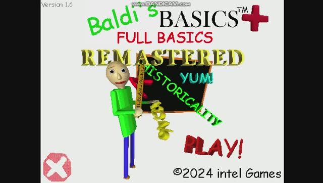 Baldi's Basics Full Basics возвращается (Baldi's Basics Mod)