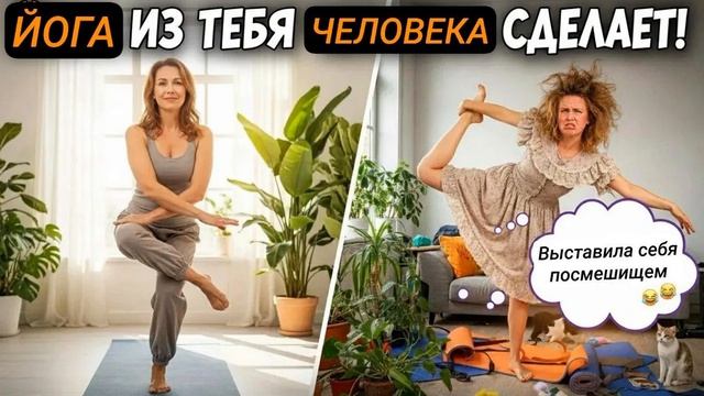 Истории из Жизни — Йога из тебя человека сделает!