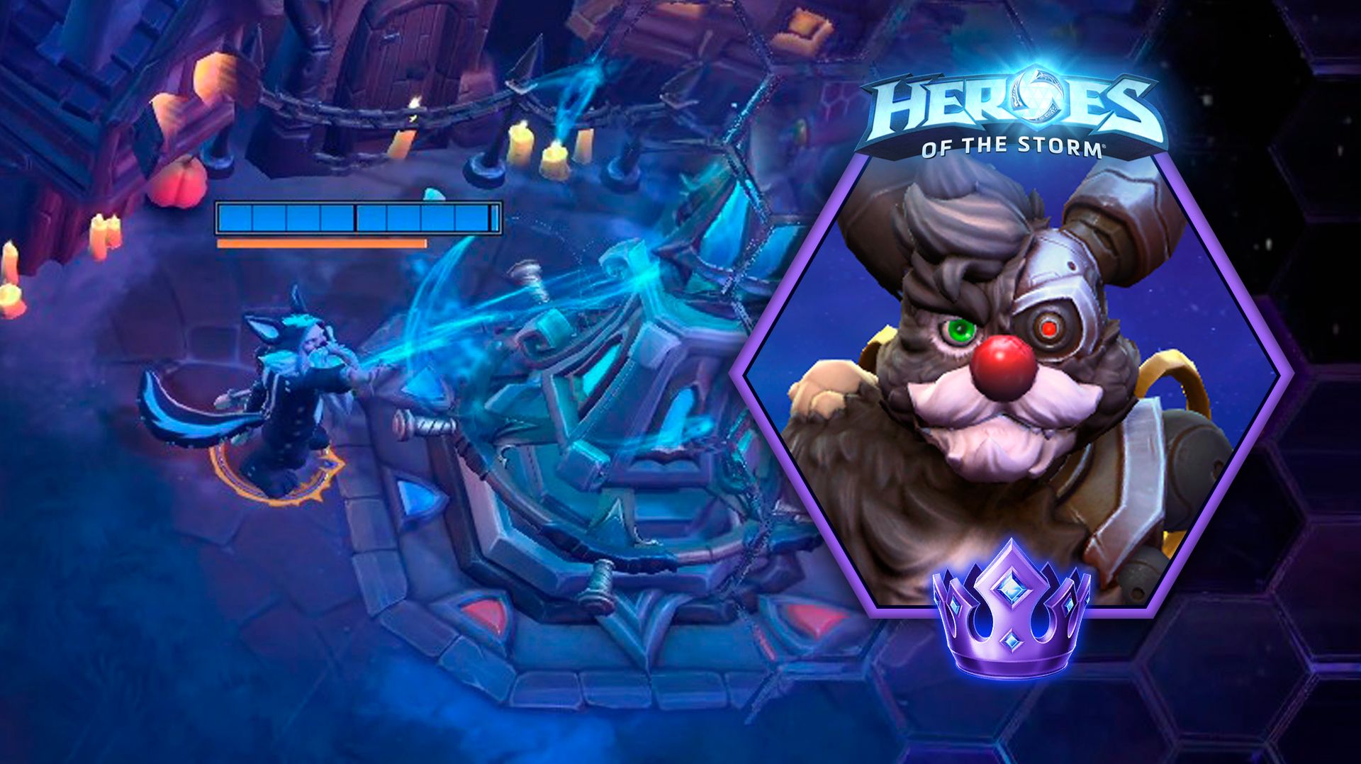 Мефисто в Heroes of the Storm (HotS): Вместе с Викингами и Кассией в интересных качелях