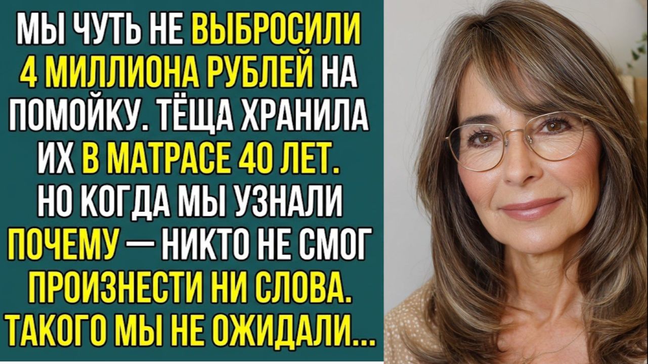 Истории из жизни «ТЁЩА ХРАНИЛА В МАТРАСЕ 4 МИЛЛИОНА» Слушать рассказы о любви. Аудиокниги слушать