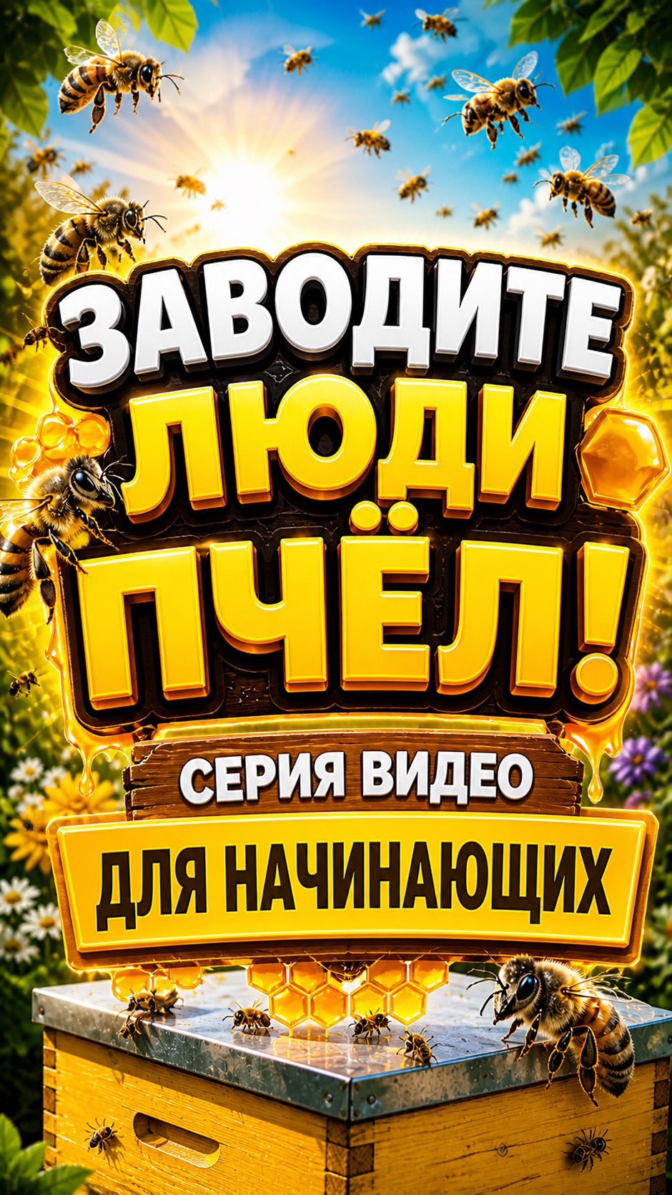 Заводите люди пчёл! Пчеловодство для начинающих