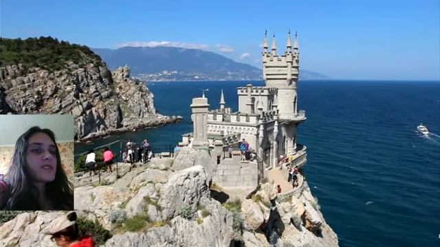Реакция обзор на Ласточкино гнездо в Крыму.
