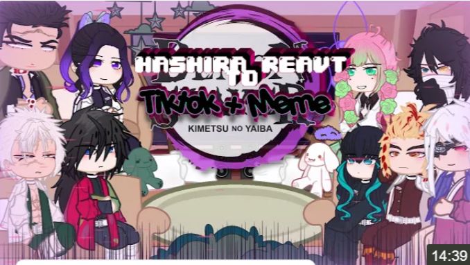 🎶🪩 Hashiras React To Tiktok + Memes, Demon Slayer, Kny