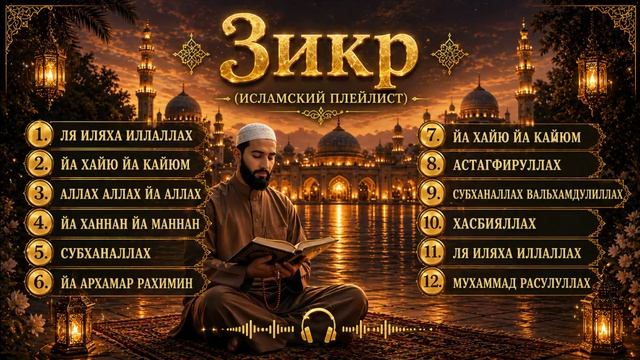 Останови стресс 🕌 Лучший плейлист зикра | La Ilaha Illallah Astaghfirullah Ya Rahman Ya Rahim | час