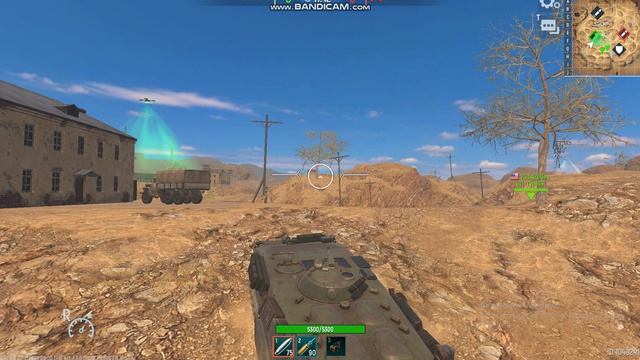 Танковый бой  . Две победы .