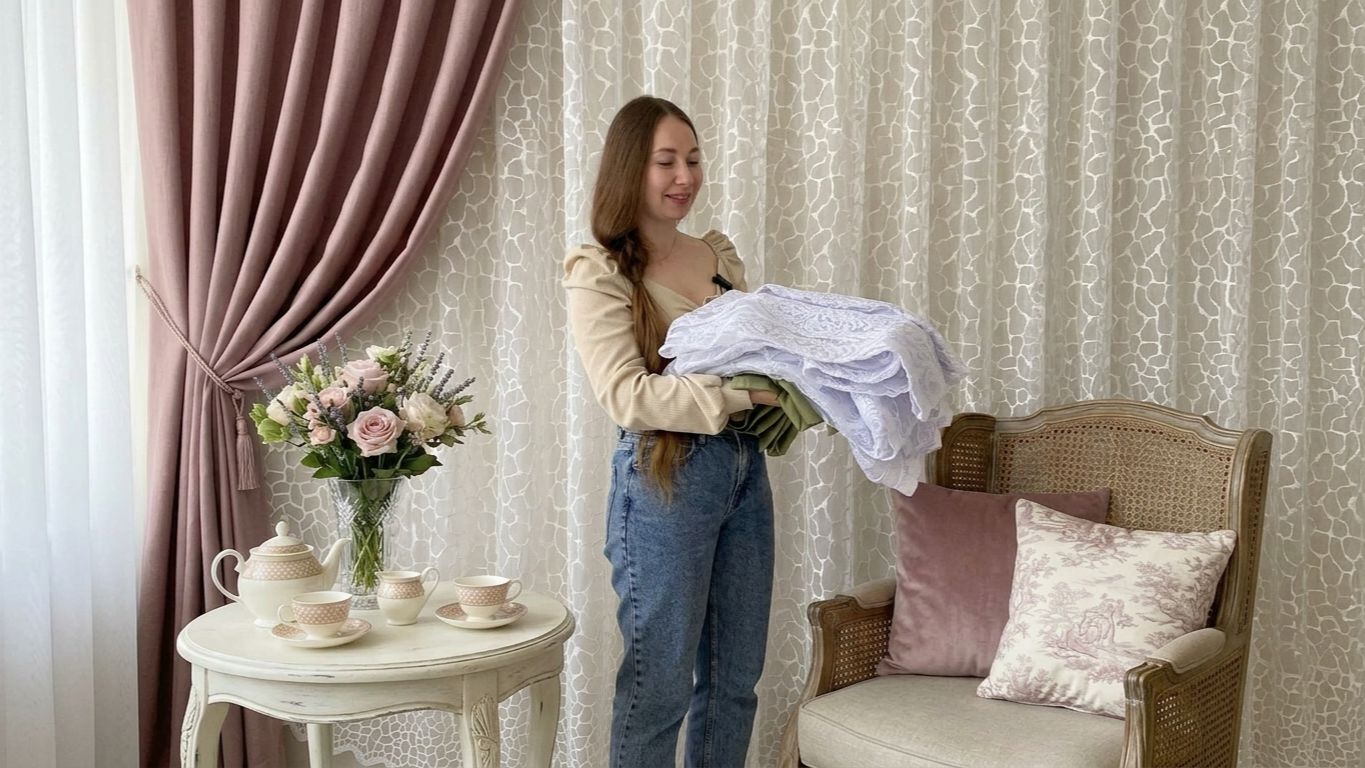 Тюль, как в ОСОБНЯКЕ, но по цене ОБЫЧНОГО? Показываю самые красивые модели