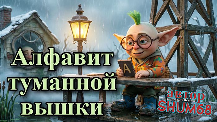 Аудиосказка «Алфавит туманной вышки» ✨ Новая сказка от SHUM68 #гоблины #мультфильм #сказка