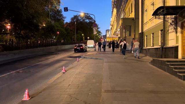 Москва ночная прогулка жизнь после заката и атмосфера ночных улиц ✨