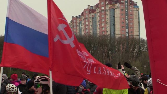 Городской велозабег "Спасибо Деду за Победу" посвященный 9 мая прошел в Ставрополе.