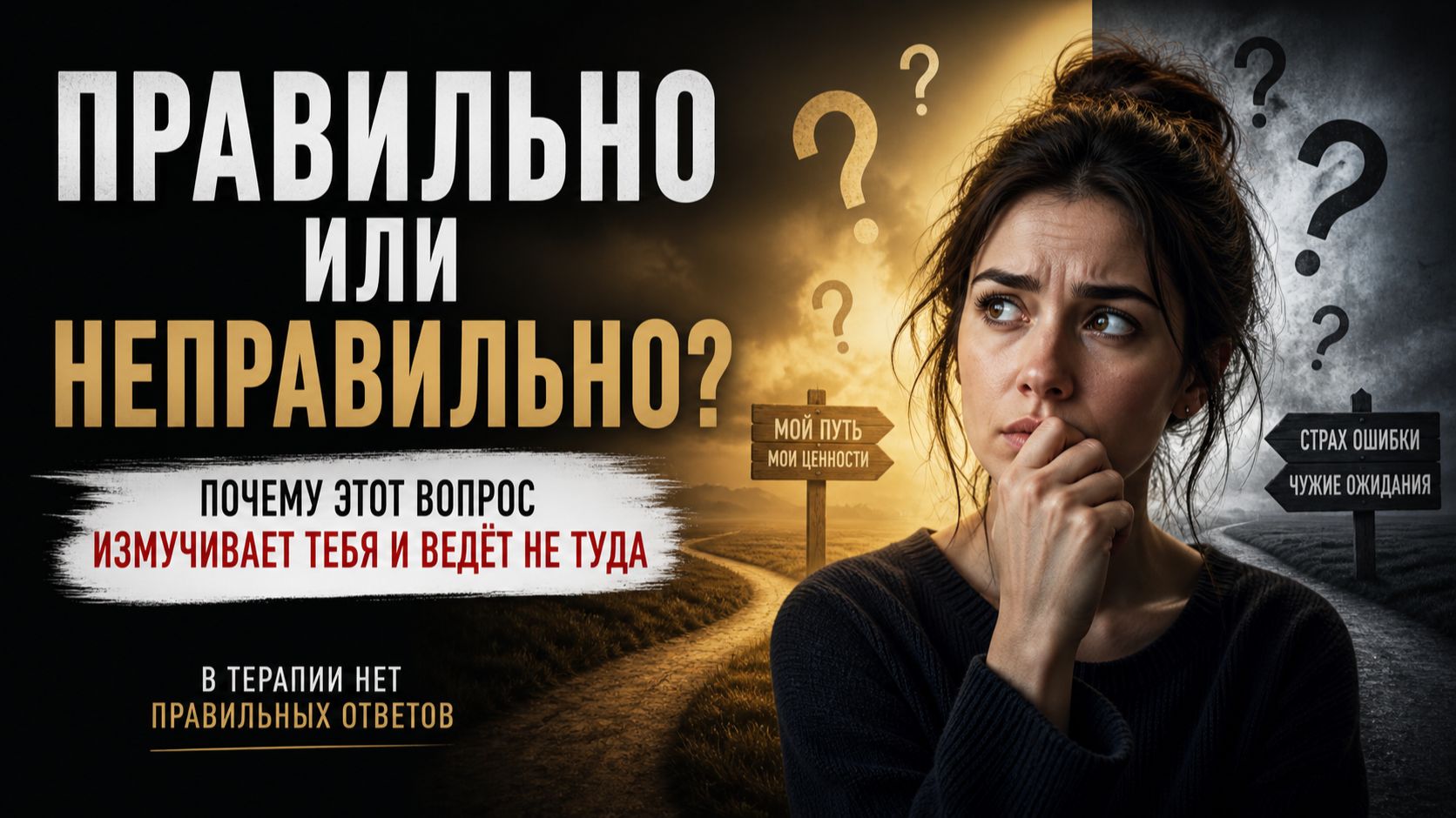 Правильно или неправильно - простой вопрос невероятной глубины