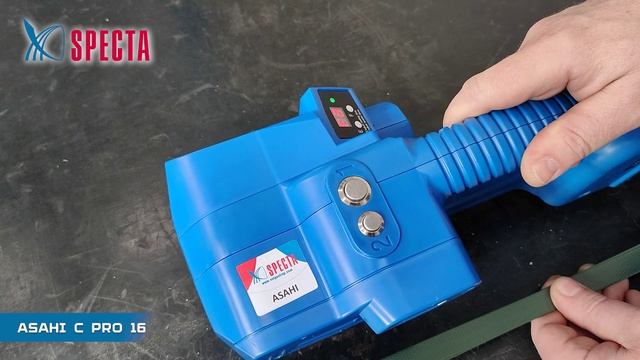 SPECTA ASAHI C PRO 16: батарейный инструмент для ПЭТ и ПП-лент