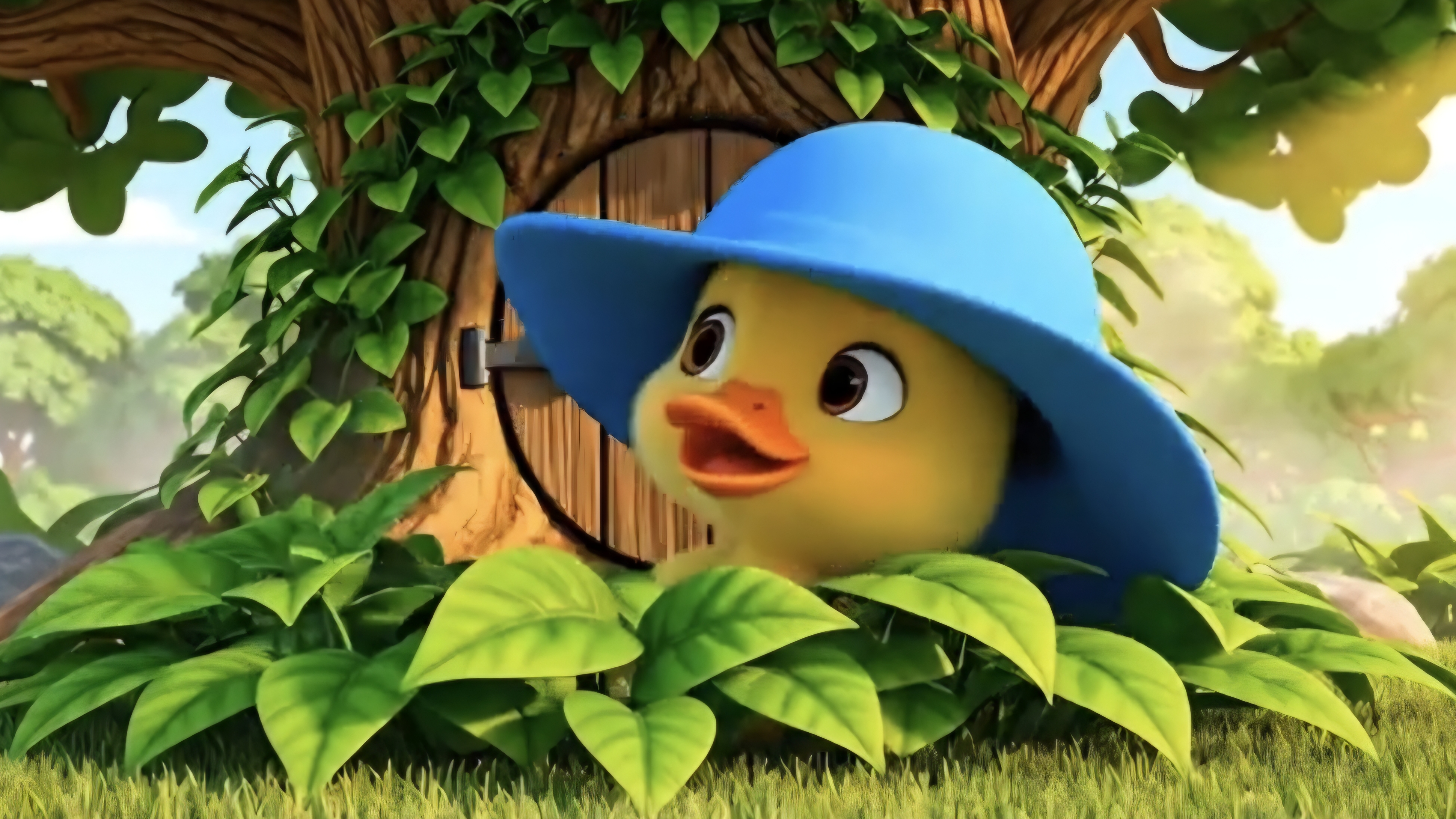 МУЛЬТИК ДЛЯ ДЕТЕЙ. 🐥 УТЁНОК! ПРОГУЛКА В ЛЕСУ. МУЛЬТФИЛЬМЫ ДЛЯ ДЕВОЧЕК И МАЛЬЧИКОВ.