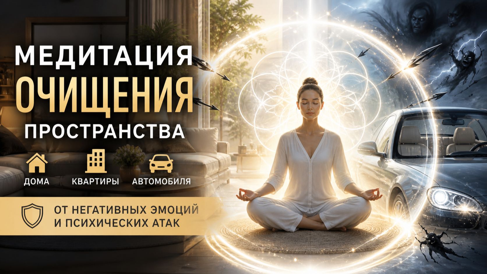 Медитация очищения пространства - дома, квартиры, офиса, автомобиля
