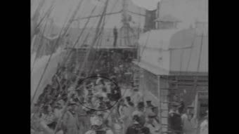 Deck and Rigging of a Sailing Ship