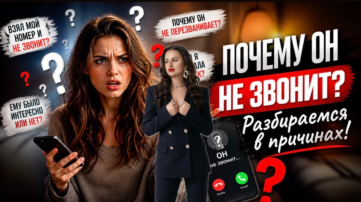 Почему он не звонит? Честное интервью с мужчиной