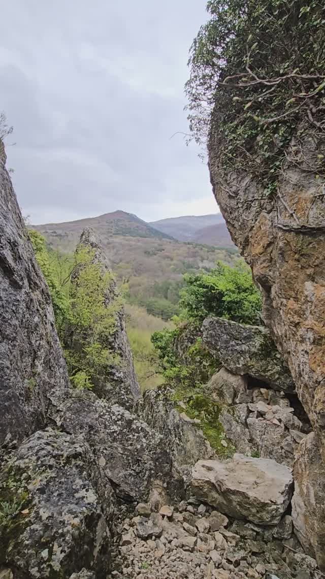 Хаплу-Кая (гора, Крым) - тропинка на верх горы - 1