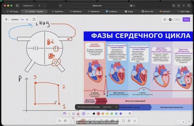 Моделирование нелинейных систем в ENGEE и цифровая модель сердца