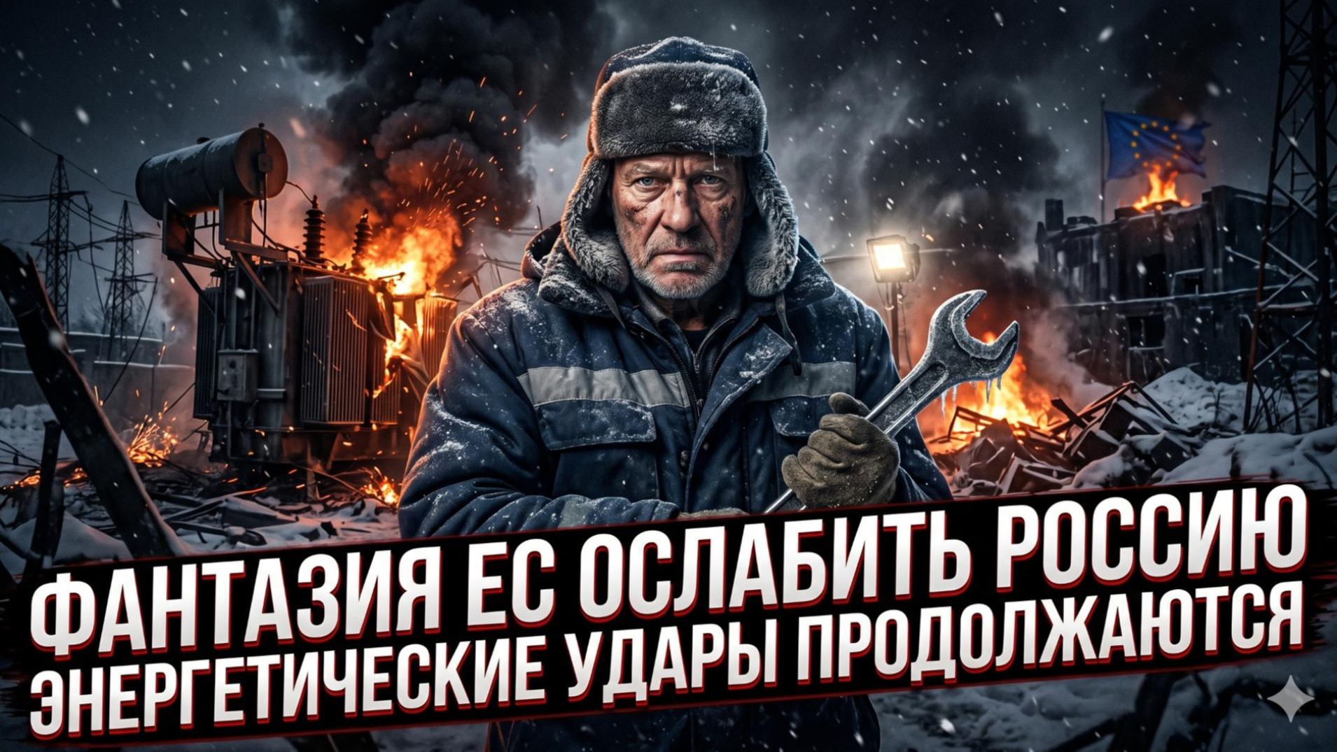 🔥Меркурис и Христофороу | Самообман Европы: пока ЕС мечтает ослабить РФ, энергоудары продолжаются