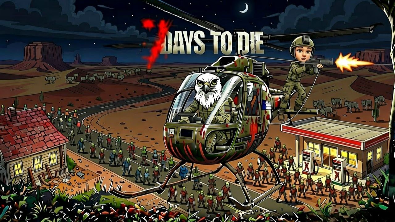 7 days to die \ #35 Мы врываемся в пустыню