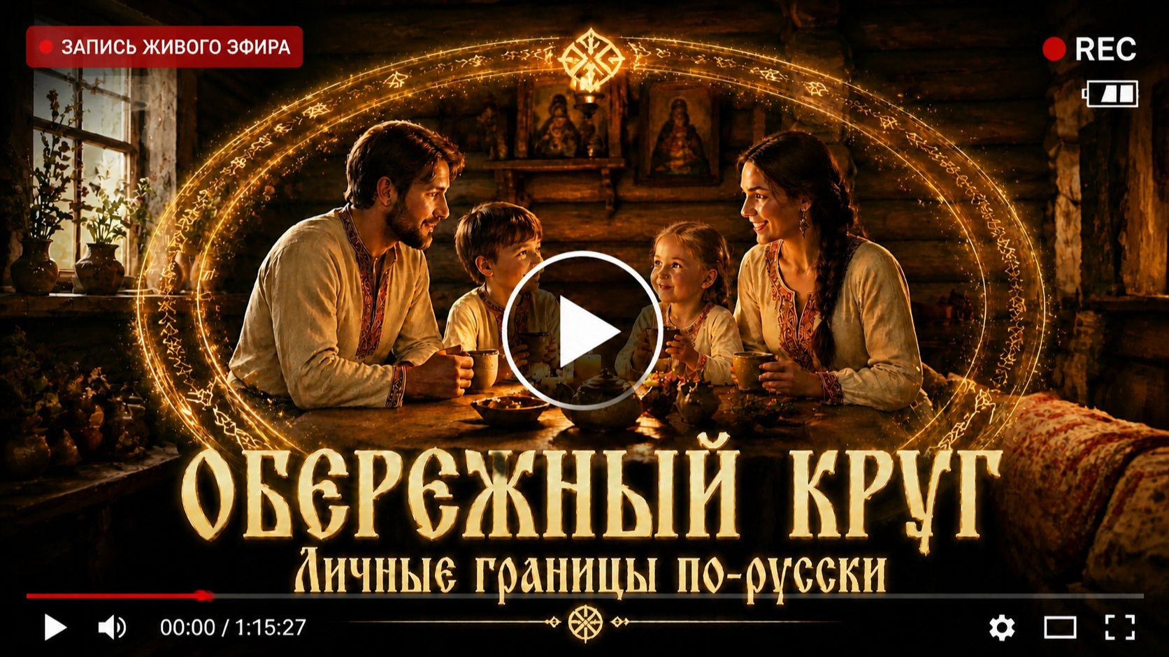 Личные границы по-русски: как создать свой «Обережный круг»? #традиции #психология