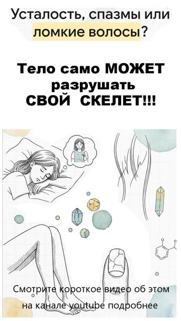 Кальций не только в костях!