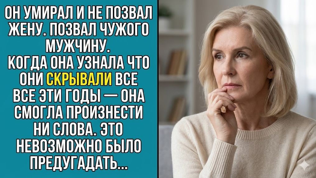 Истории из жизни «МУЖ ПОПАЛ В РЕАНИМАЦИЮ НО ПОЗВАЛ НЕ МЕНЯ»  Слушать рассказы о любви. Аудиокниги