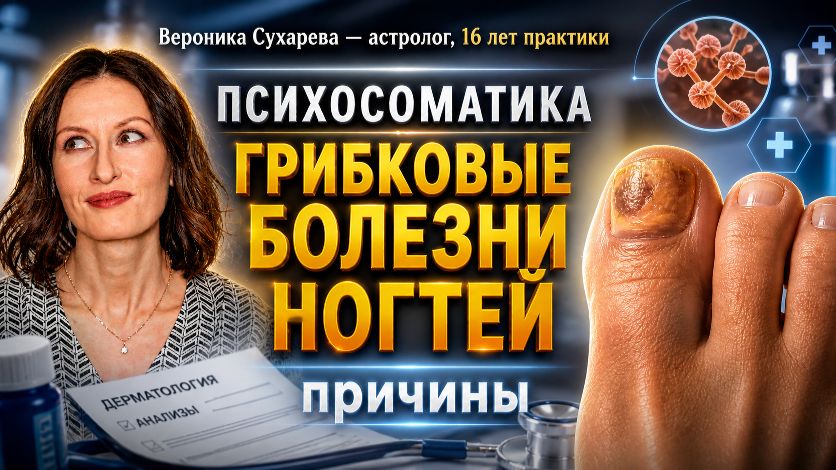 ПСИХОСОМАТИКА: ГРИБКОВЫЕ БОЛЕЗНИ НОГТЕЙ