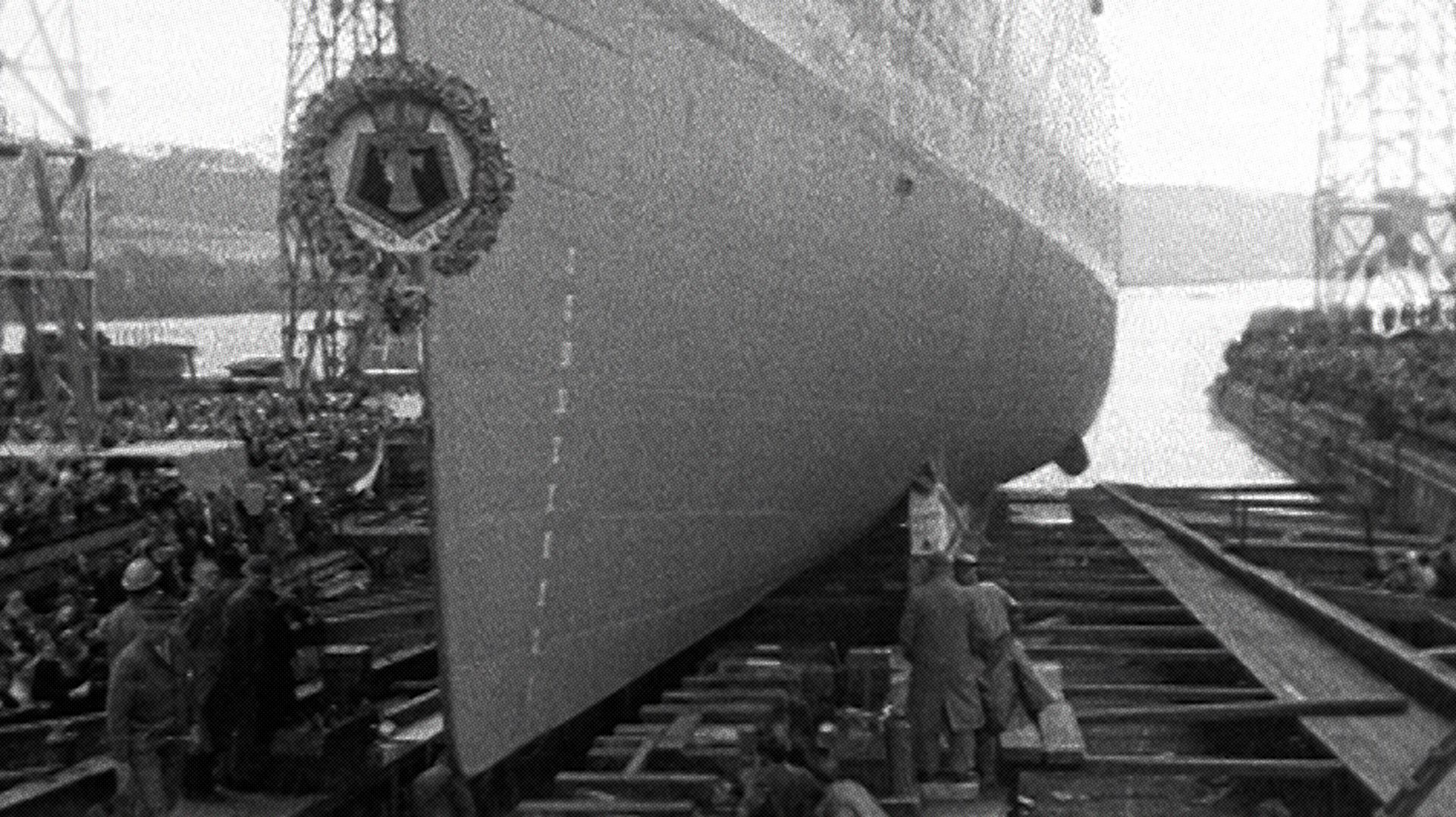 Devonport Launch of HMS Cleopatra