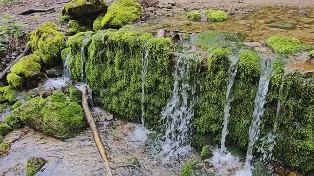 Каньон Узенбаш (Малый каньон Крыма) - водопадики - 4