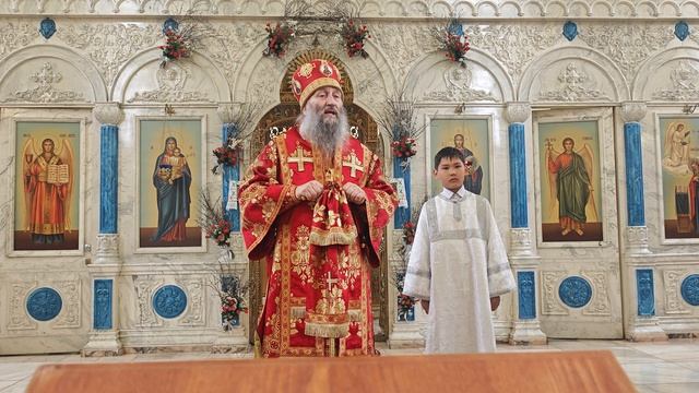 Проповедь владыки Гурия в Неделю о расслабленном