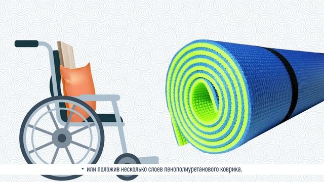 Положение в коляске или специализированном кресле