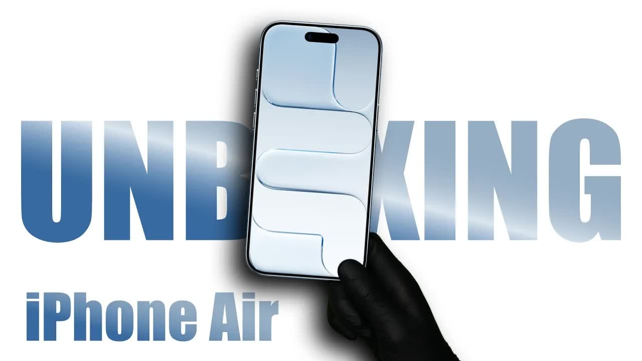 Apple iPhone Air - ASMR Распаковка