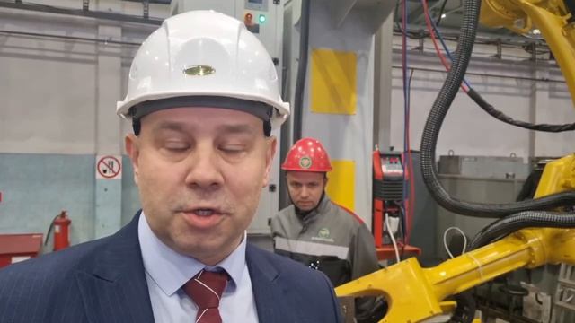 Комплекс роботизированной сварки // ПУ Нефтебурсервис // Техника и технологии // Белоруснефть