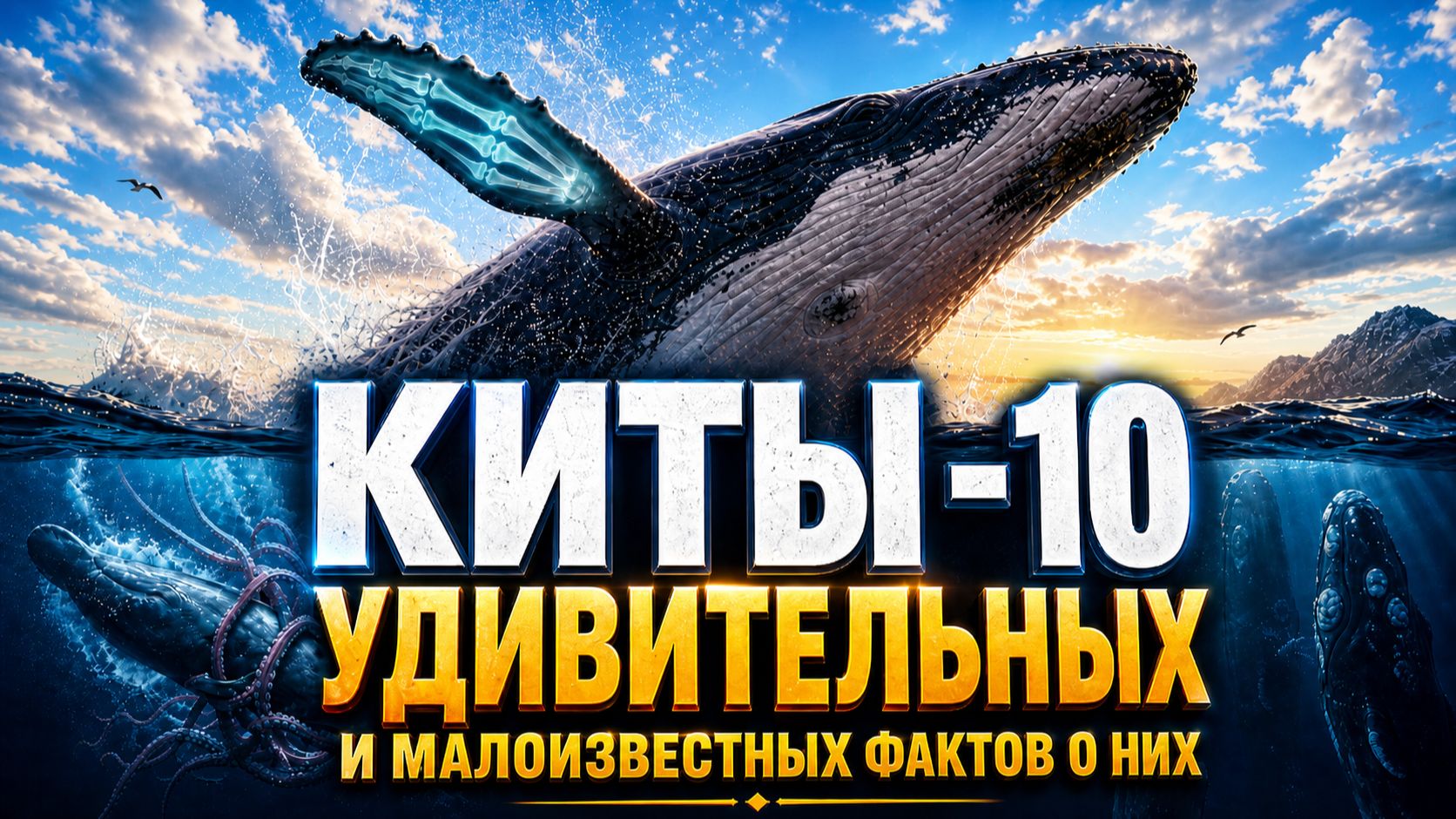 Киты - 10 удивительных и малоизвестных фактов о них
