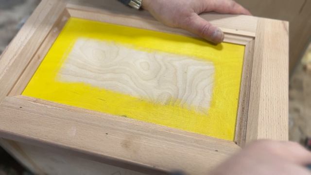 Изготовление желтого шкафа. Итоговое видео. Собственное производство. Руки помнят.
