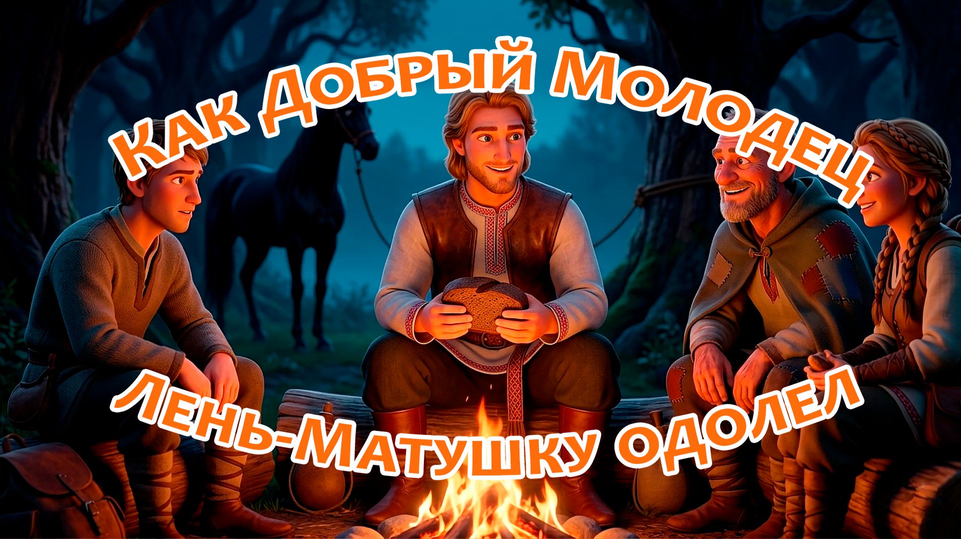 Мультфильм: Как добрый молодец Лень-Матушку одолел | Сказка о цене безделья и сладости труда
